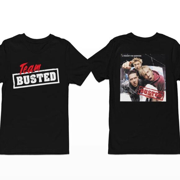 Samantha S | Shirts | Team Busted Tour 225 Tshirt Team Busted Band ...